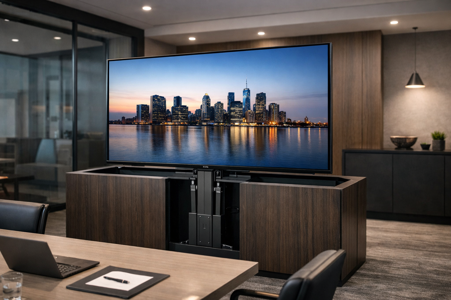 Electric TV Lift System SXTL | Vertical TV Lift Solution